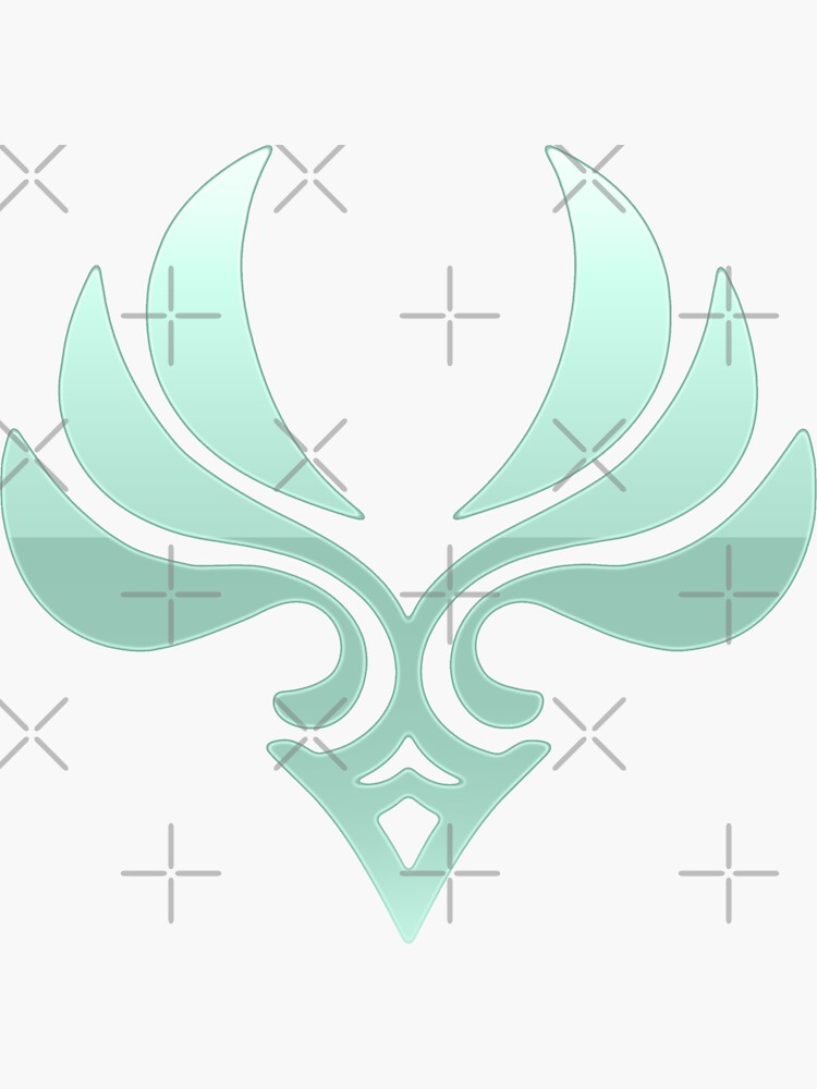 "Genshin impact - Anemo Element " Sticker for Sale by venomic-ink ...