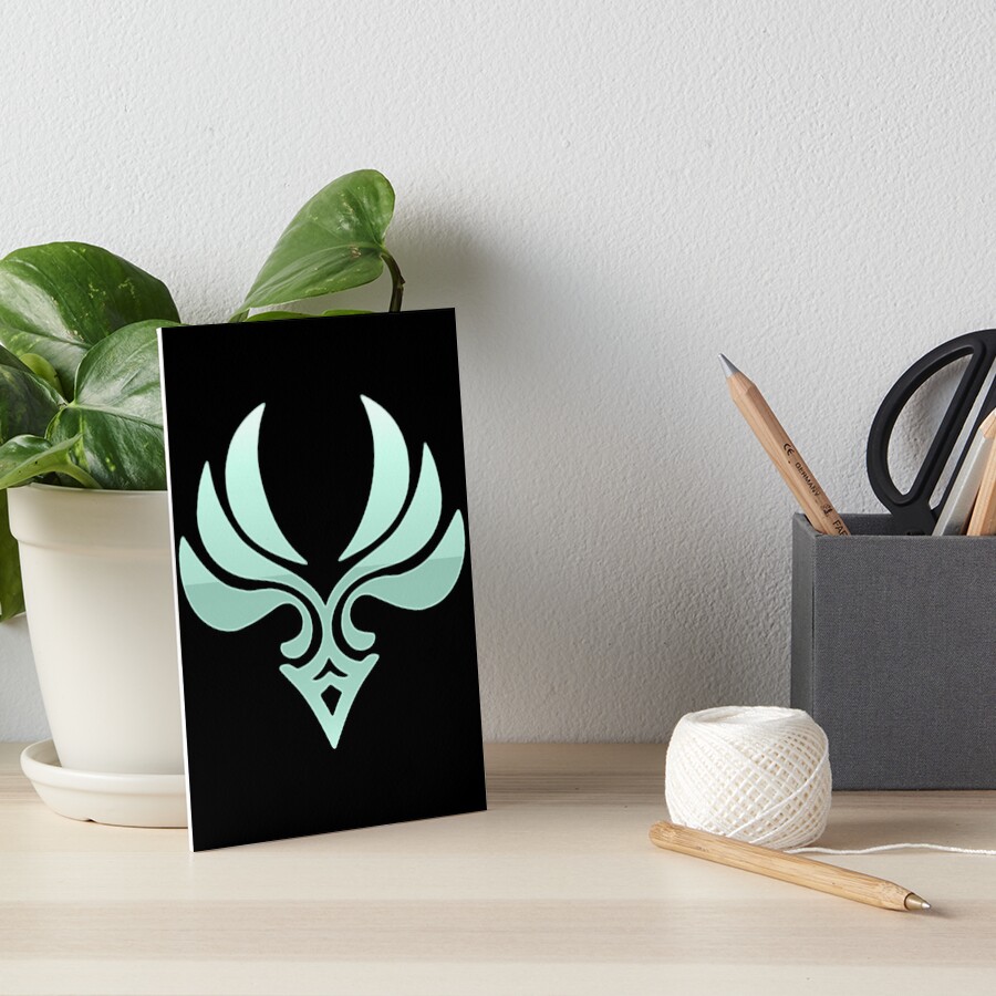 "Genshin impact - Anemo Element " Art Board Print for Sale by venomic ...