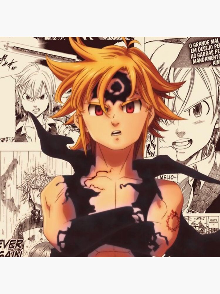 "Meliodas New 2020 (nanatsu no taizai)" Sticker for Sale by Nefory ...