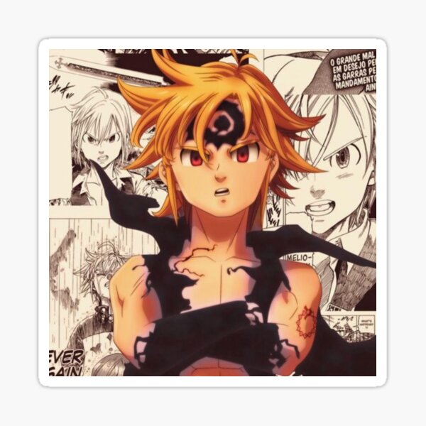 "Meliodas New 2020 (nanatsu no taizai)" Sticker for Sale by Nefory ...