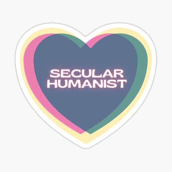 "Secular Humanist" Sticker for Sale by jancini | Redbubble