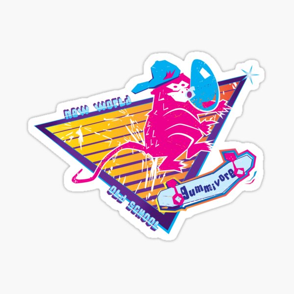 "Gummivore" Sticker by BananazGorilla | Redbubble