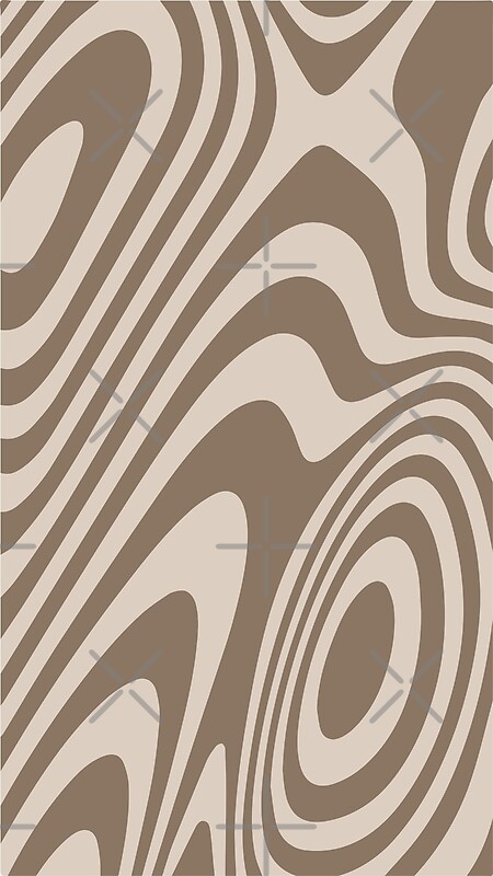 "Beige and Brown Zebra Grooves Abstract Pattern Art" by patternsoup ...