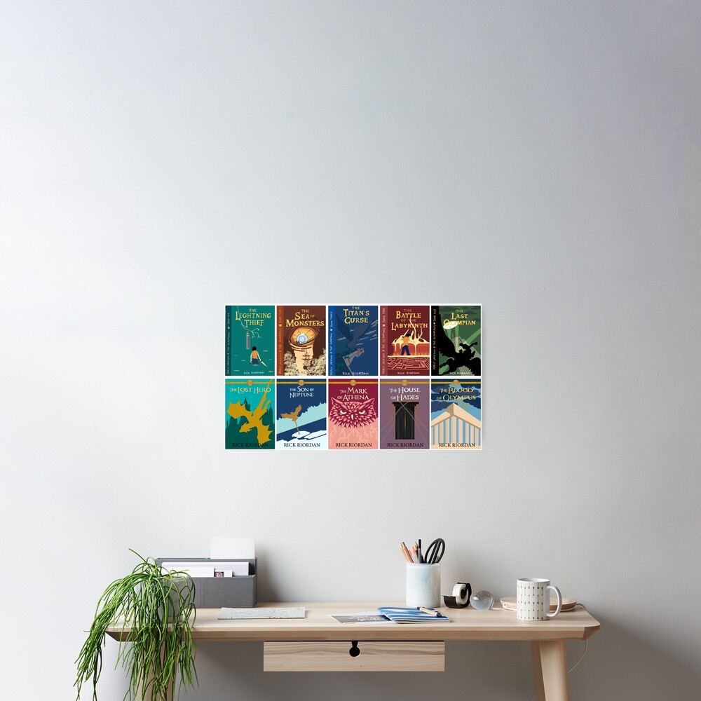 "pjo and hoo series pack" Poster for Sale by SognoDesigns | Redbubble