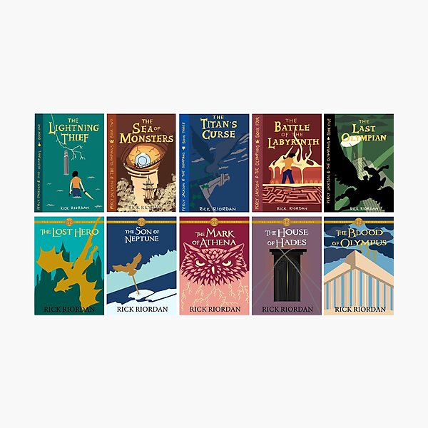 "pjo and hoo series pack" Photographic Print for Sale by SognoDesigns ...