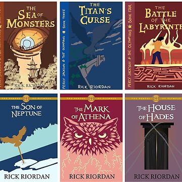 "pjo and hoo series pack" Poster for Sale by SognoDesigns | Redbubble