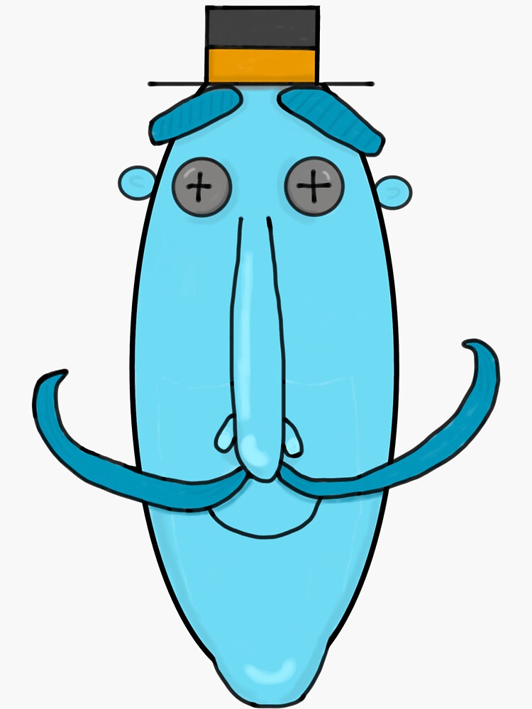 "Mr Bobinsky - Coraline" Sticker by mollsmollie | Redbubble