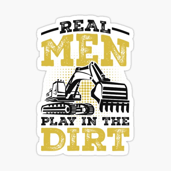Excavator Operator Stickers | Redbubble