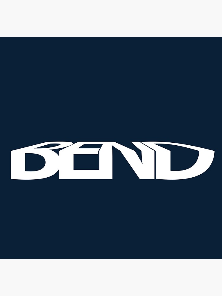 "Bend " Sticker by jasonbedu | Redbubble
