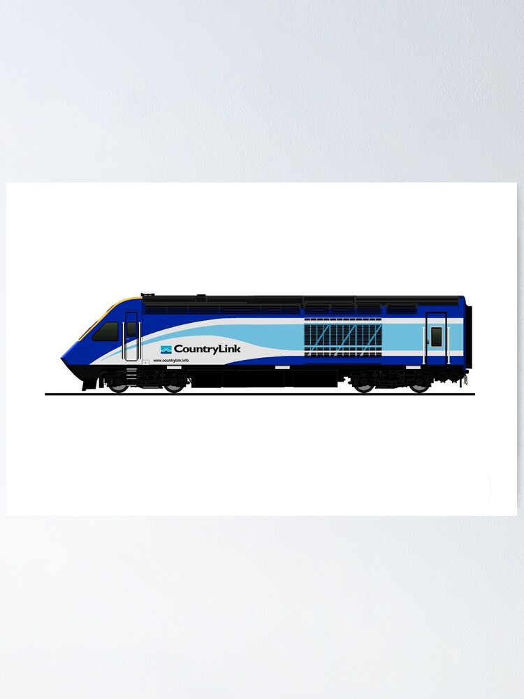 "CountryLink HST intercity XPT" Poster for Sale by CraigMatthews ...