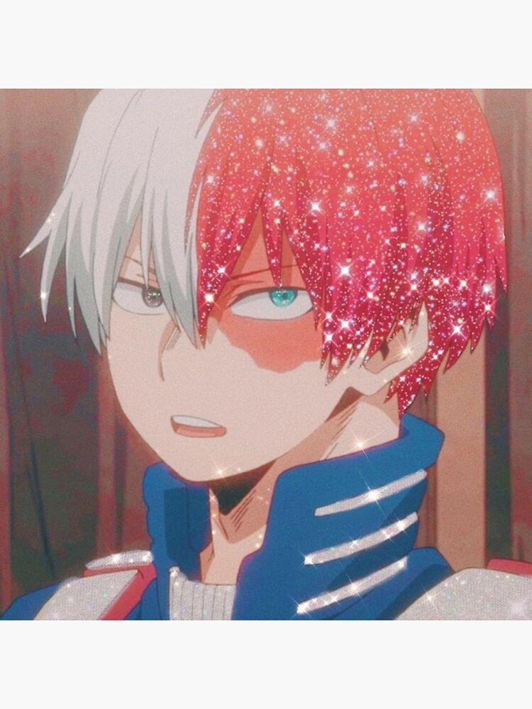 "Shoto Todoroki (Glitter Edition)" Sticker for Sale by sstickersbyari ...