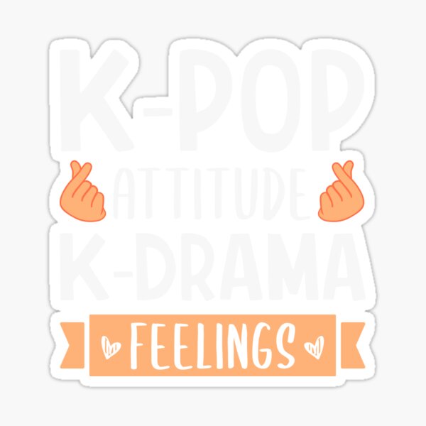 "K-Pop Design for a K-Pop Fan" Sticker for Sale by THaDesign | Redbubble