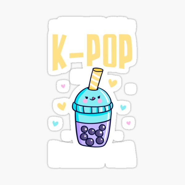 "K-Pop Design for a K-Pop Fan" Sticker by THaDesign | Redbubble