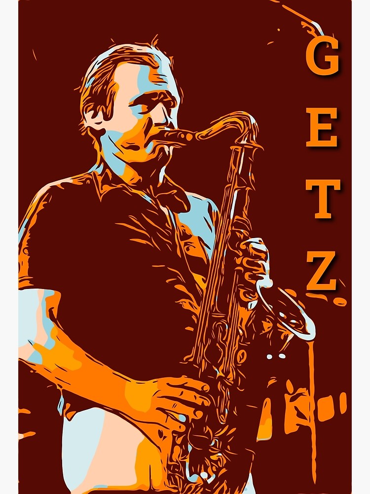 "Stan Getz" Framed Art Print for Sale by Corry Bros Jazz Stuff Shop ...