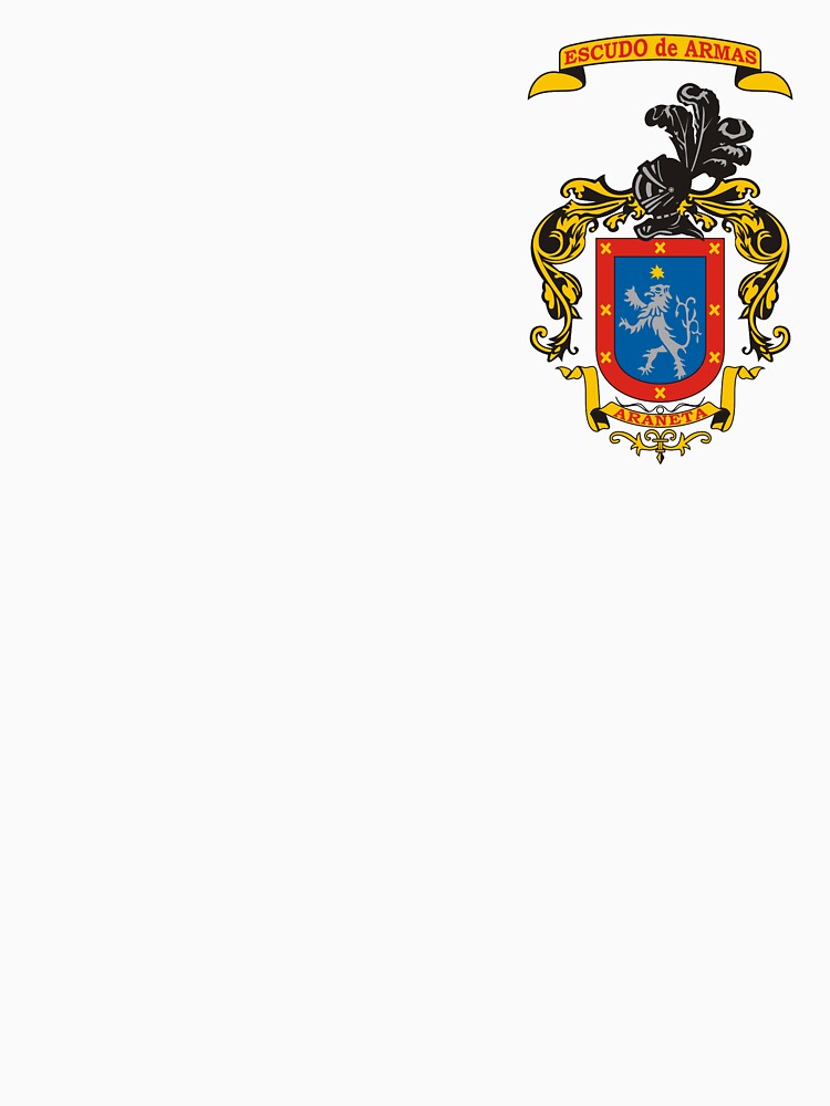 "ARANETA Escudo de Armas (exclusively for Araneta Family Members)" T ...