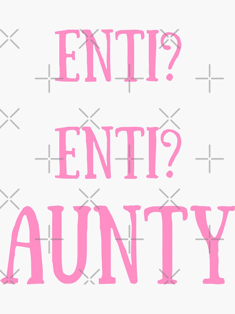 " Enti Enti Aunty?- Bigg Boss Telugu Designs" Sticker by ...