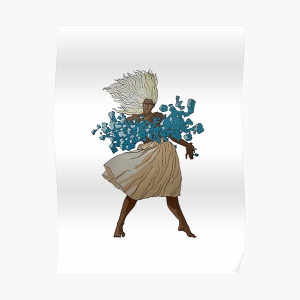 "Akua Poli`ahu" Poster for Sale by ManaPunk | Redbubble