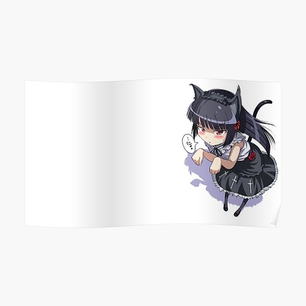 "Kuroneko Oreimo" Poster for Sale by AnimeCentral | Redbubble