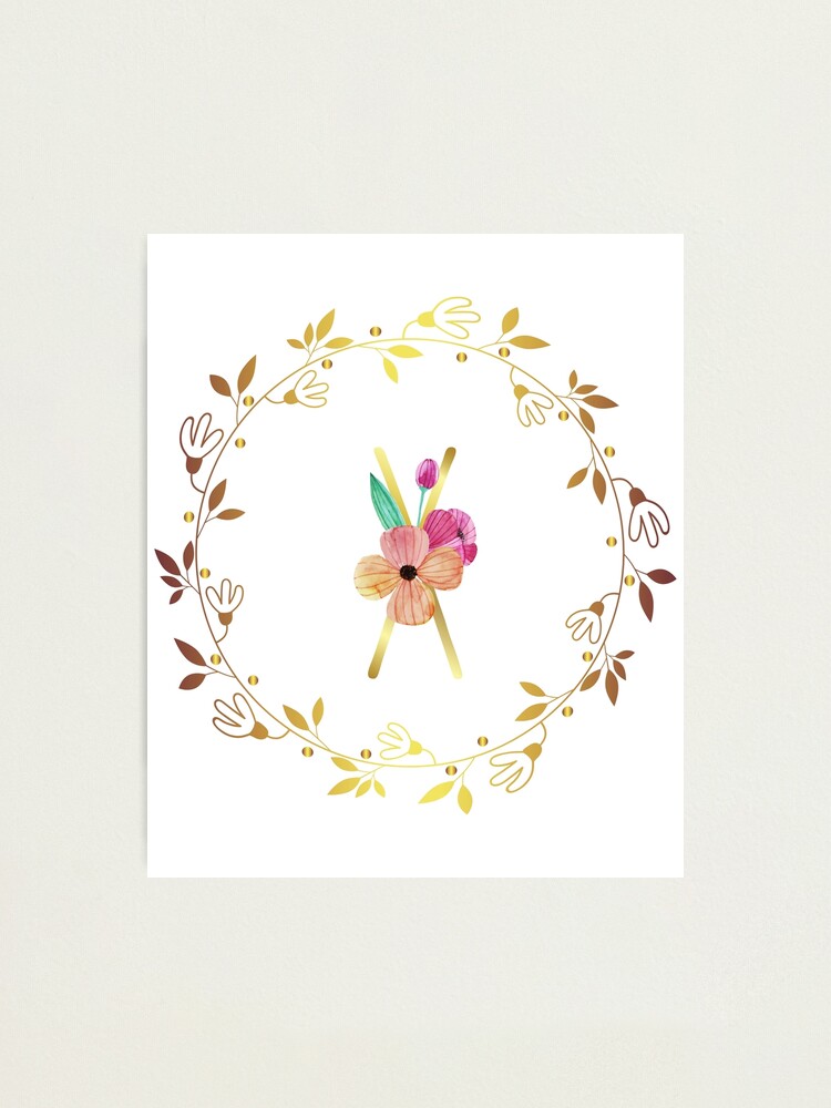 "Gold letter, Monogram, Gold and pink monogram, initial, alphabetic ...