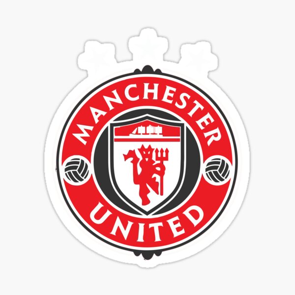 Manchester United Logo Stickers | Redbubble