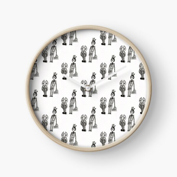 Bendy And The Ink Machine Clocks | Redbubble