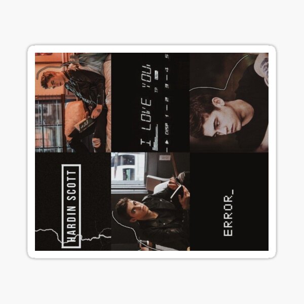 "hardin scott blanket" Sticker for Sale by clio28 | Redbubble