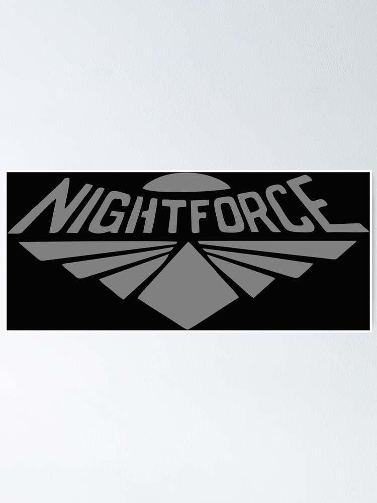 "Gi Joes Night Force Logo" Poster by aliberalino | Redbubble