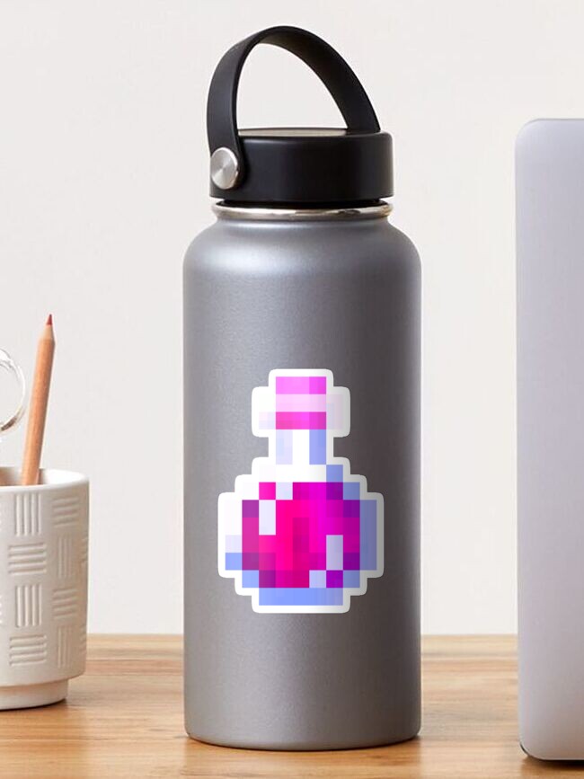"Minecraft Instant Health Potion Pixel Art" Sticker for Sale by Trey ...