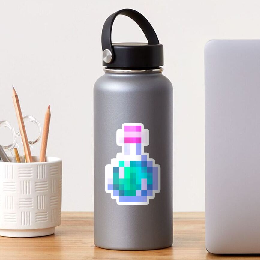 Sticker « Minecraft Jump Boost Potion Pixel Art », par TreyOvard ...