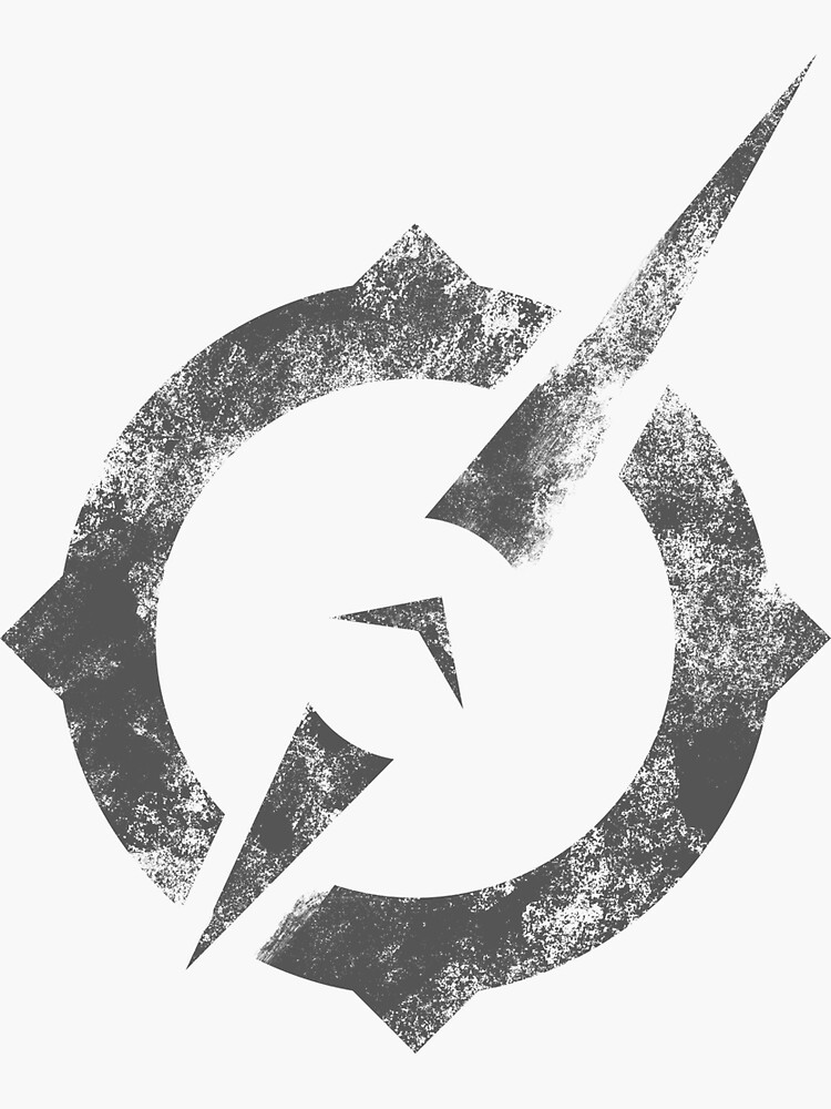 "Outriders Shirt Design Official Game Logo " Sticker by CurtisTDesigns ...