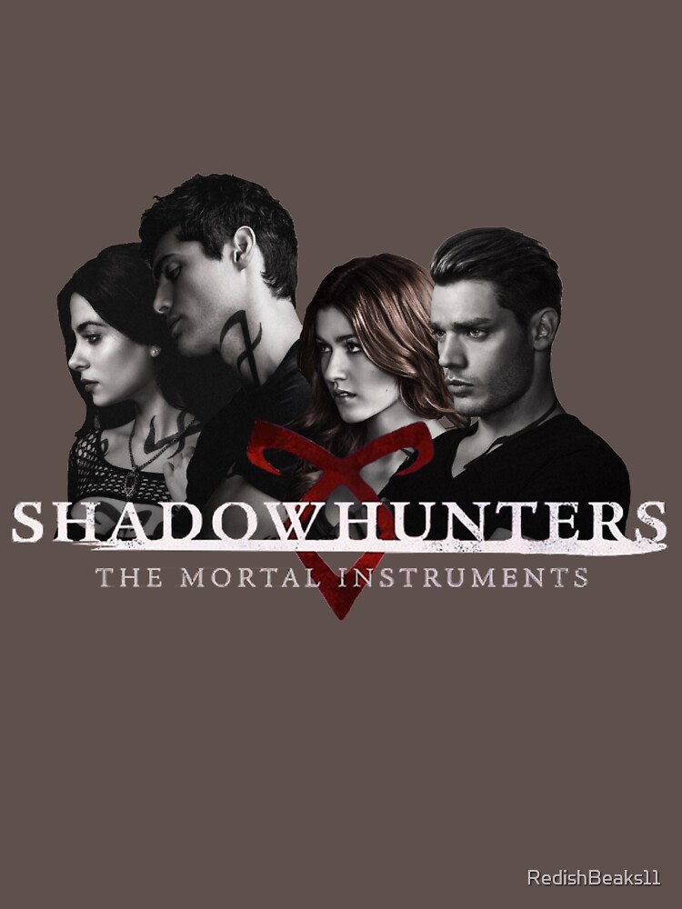 "logo with shadowhunters only" T-shirt for Sale by RedishBeaks11 ...