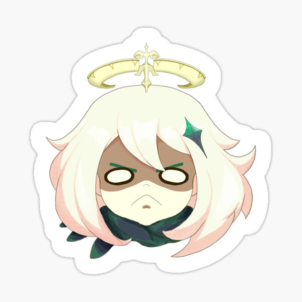 "Mad Paimon face" Sticker for Sale by inkogniroy | Redbubble