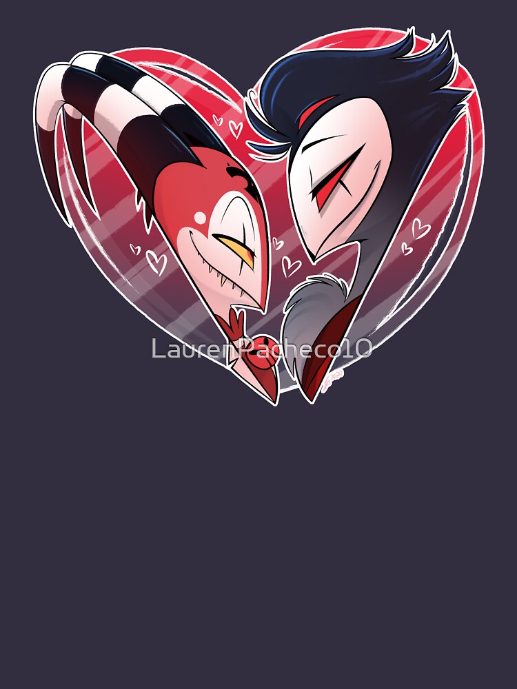 "Blitzo x Stolas" T-shirt by LaurenPacheco10 | Redbubble | blitzo t-shirts - stolas t-shirts ...