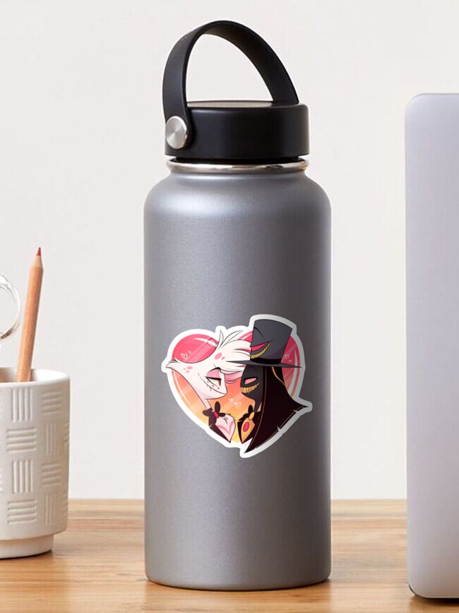 "Angel Dust x Sir Pentious Sirdust Ship Meme" Sticker for Sale by ...