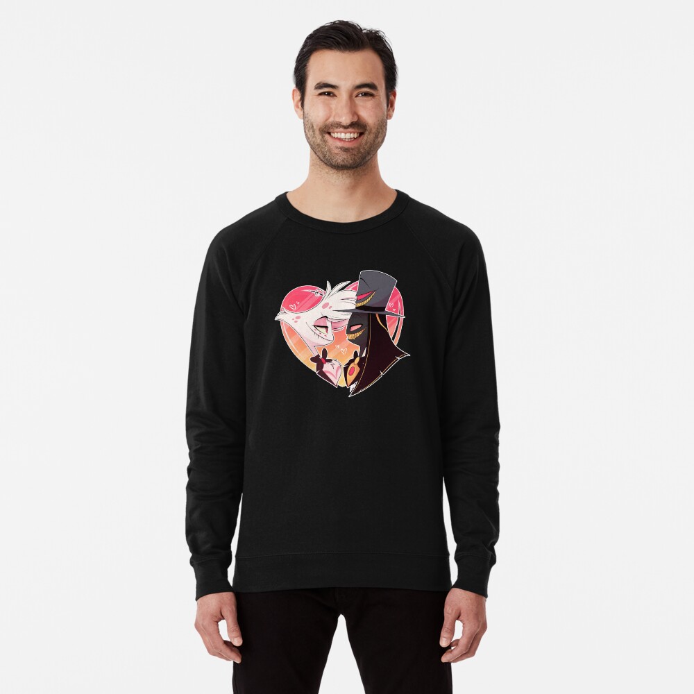 "Angel Dust x Sir Pentious Sirdust Ship Meme" Sticker for Sale by ...