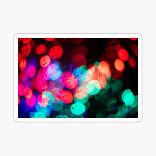 "Bokeh Party" Sticker by brittanyapp | Redbubble
