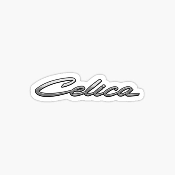"BEST SELLER - Celica Logo Toyota Merchandise" Sticker for Sale by ...