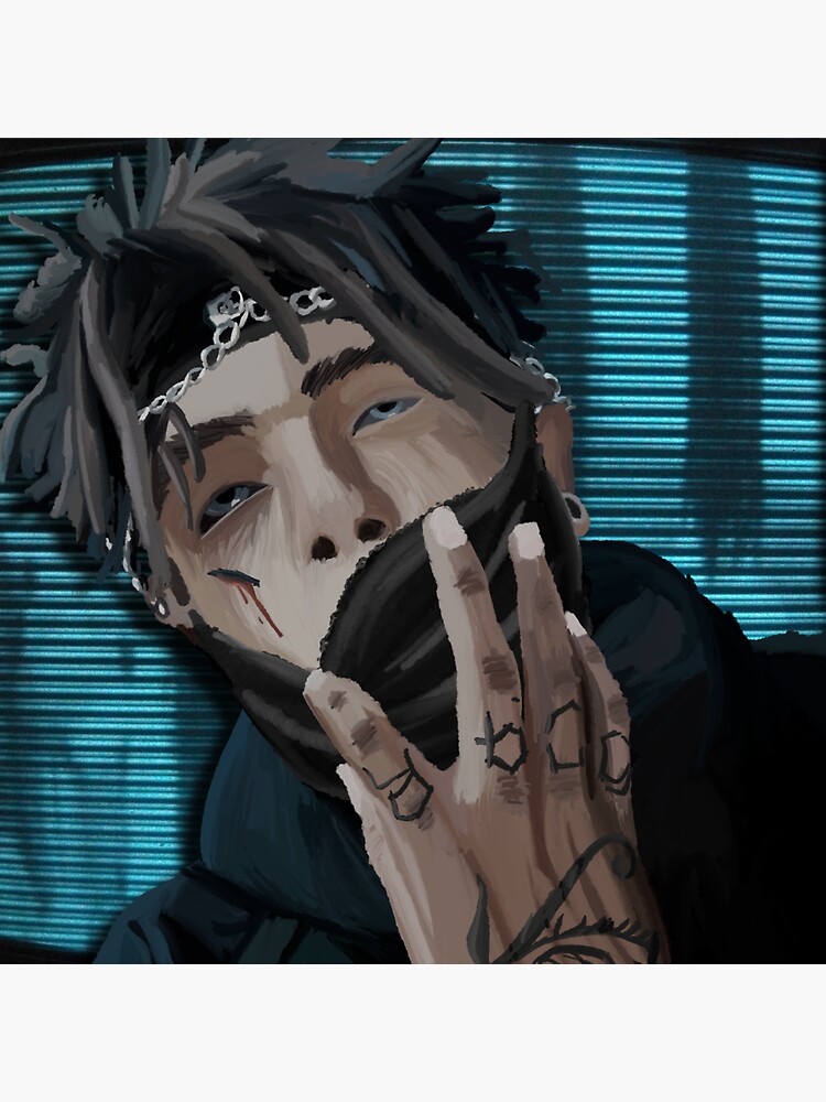 "Scarlxrd wear ya mask" Sticker by ImberLimerence | Redbubble