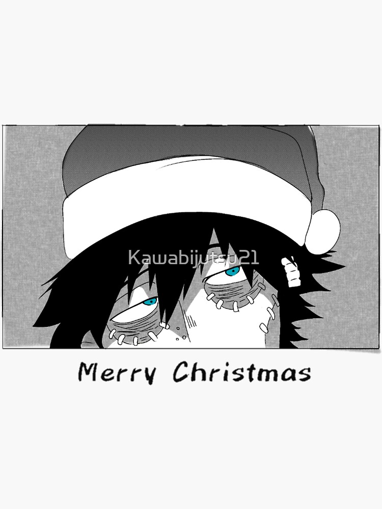 "Dabi my Hero Academia Christmas Eve" Sticker for Sale by Kawabijutsu21 ...