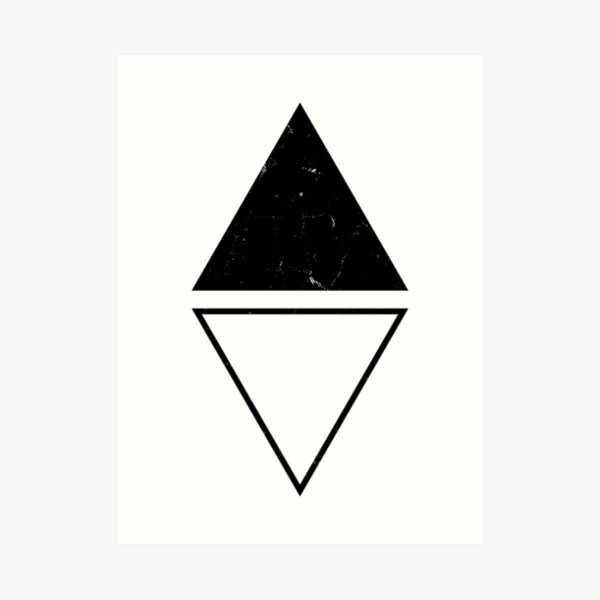 "Equilateral Triangle" Art Print by tmsarts | Redbubble