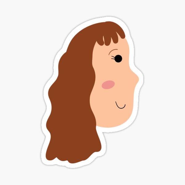 "The Office: Pam Beesly" Sticker for Sale by alli-j-art | Redbubble