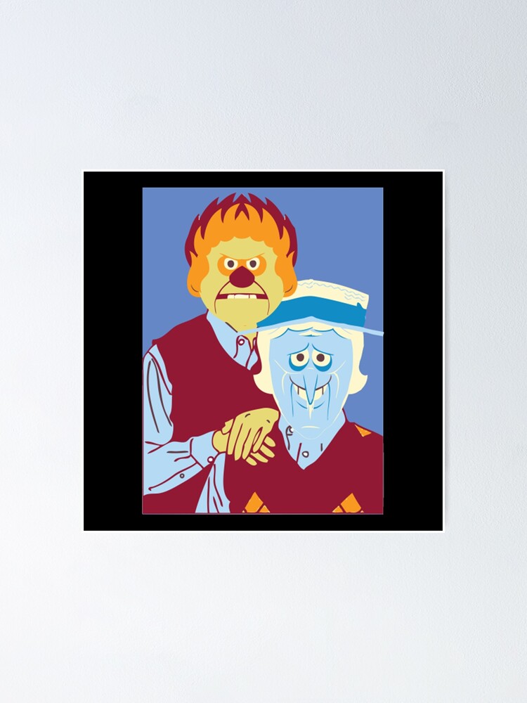 "Snow and heat miser brothers" Poster for Sale by GeorgeMcFarland ...