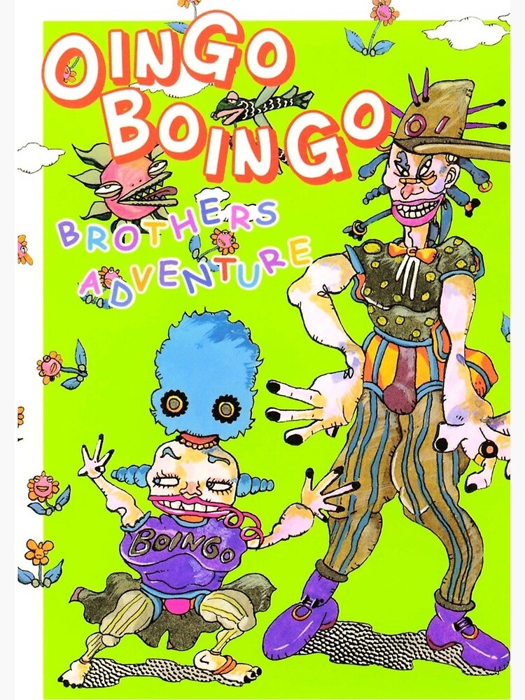 "Oingo Boingo's Book! From Jojos" Spiral Notebook by Maiguelon | Redbubble