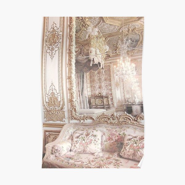 "Royalcore Aesthetic Princess Bedroom" Poster for Sale by TessyBoy7 ...
