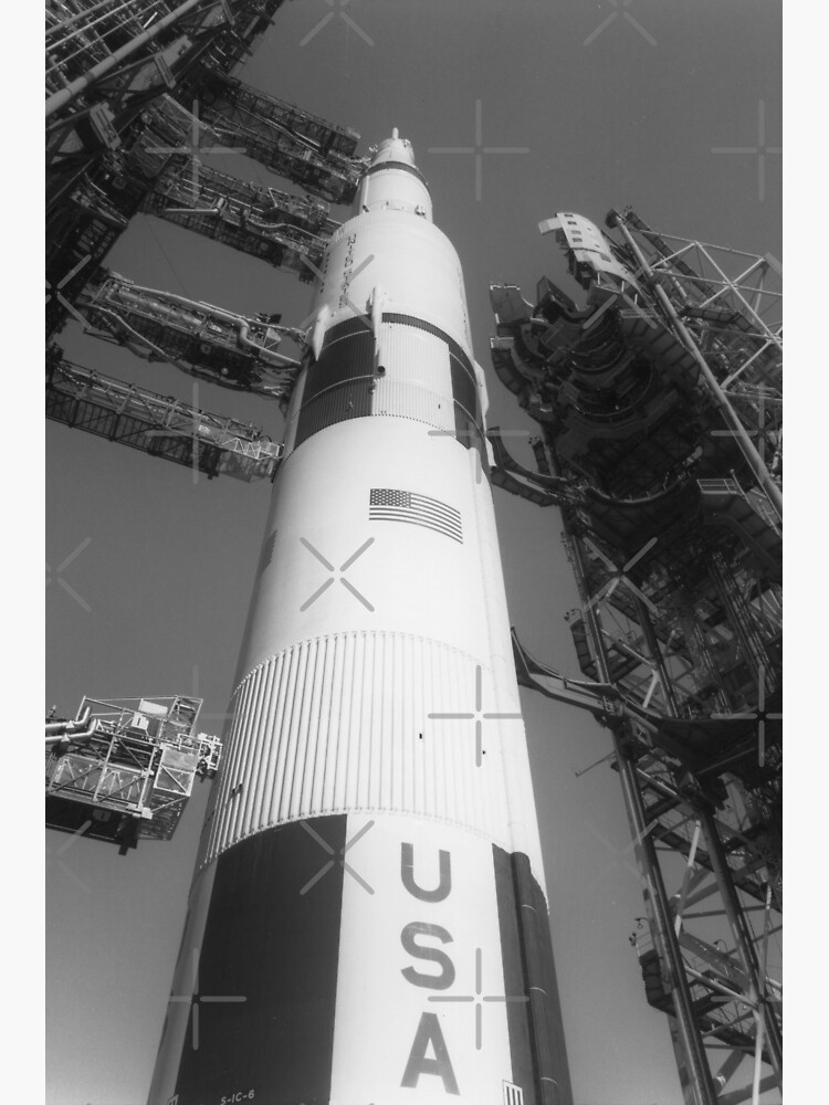 Apollo 11 Saturn V During Countdown Demonstration Test Premium Matte ...