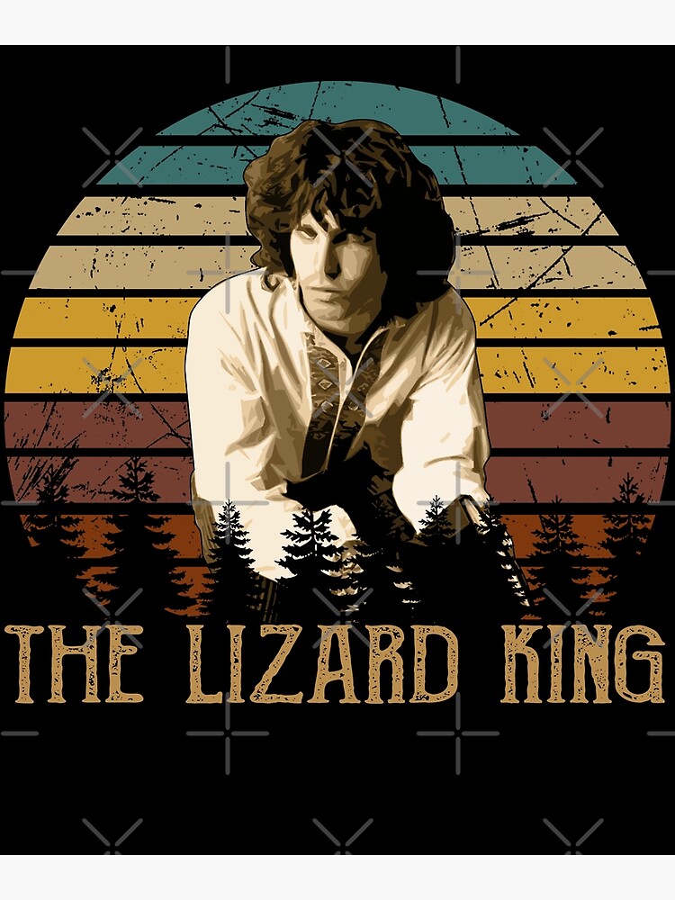 "The Lizard King Jim Morrison Art" Poster by ClintonDana9 | Redbubble
