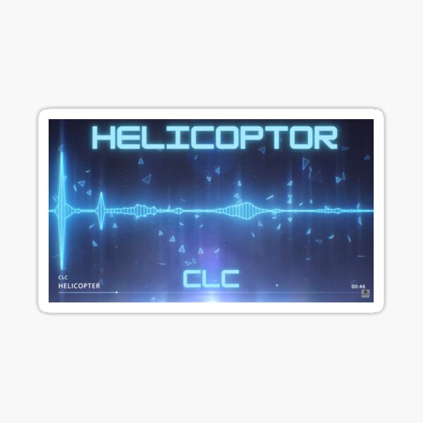 "CLC HELICOPTOR" Sticker for Sale by jermain72 | Redbubble