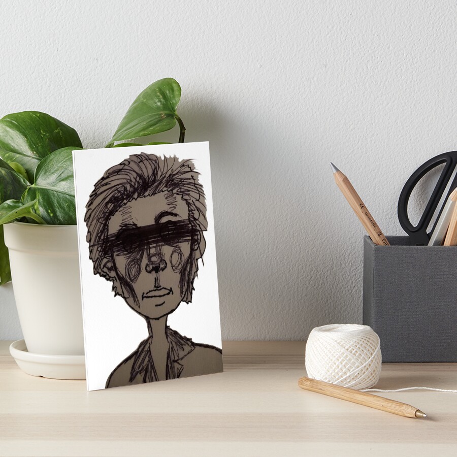 "Self-Concept Distortion " Art Board Print by katenglandart | Redbubble