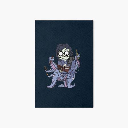 Lámina rígida «OCTO-GEEK - Personaje de cómic» de malrog | Redbubble