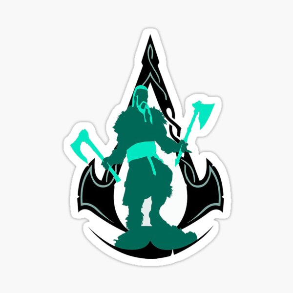 Assasins Creed Valhalla Stickers | Redbubble